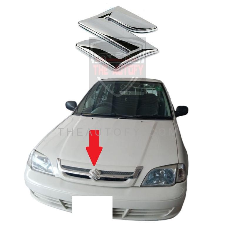 Suzuki Cultus S Front Grill Logo Monogram - Model 2000-2017 – THEAUTOFY.COM