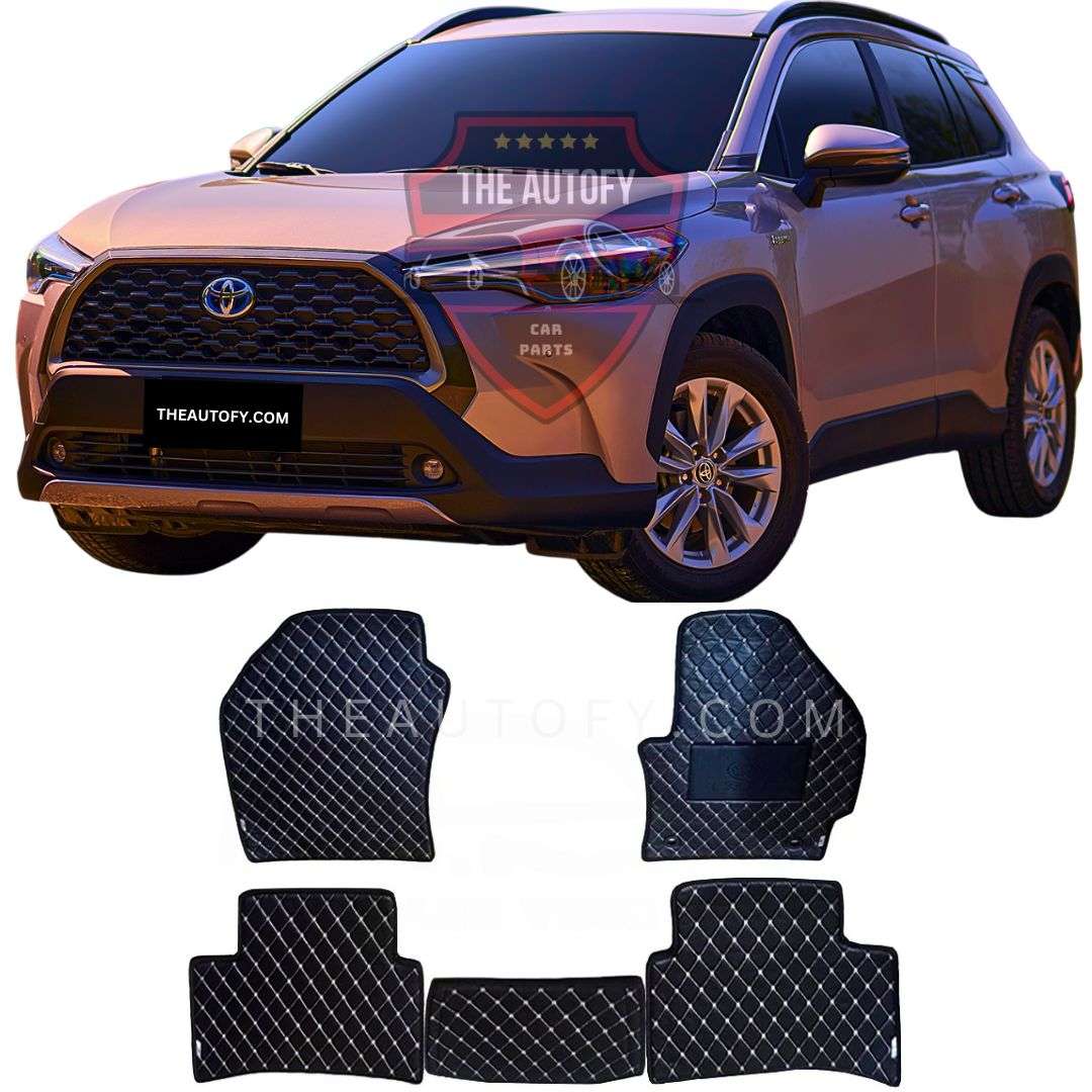 Toyota Corolla Cross Floor Mats – Model 2021-2026 – THEAUTOFY.COM