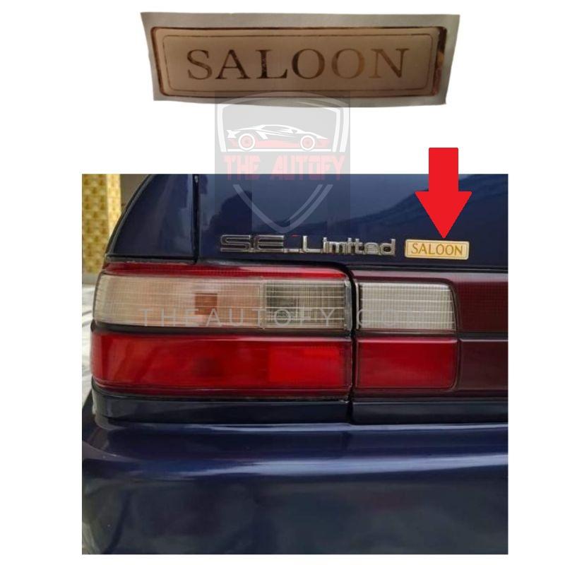 Toyota Corolla Golden Limited Saloon Logo Sticker Model 1996-2002 ...