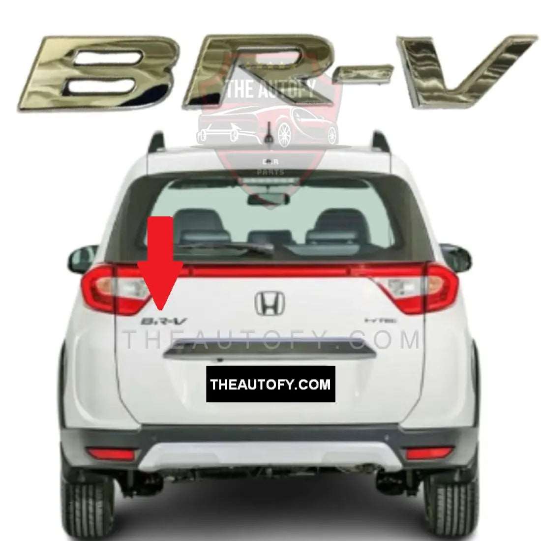 Honda BRV Chrome Logo Monogram - Model 2017-2025 – THEAUTOFY.COM