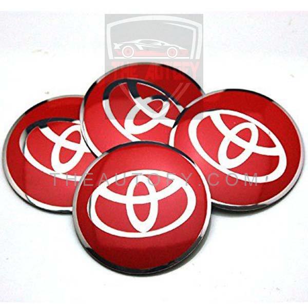 Toyota Alloy Rim Logo - 4PC | Alloy Rim Center Cap – THEAUTOFY.COM